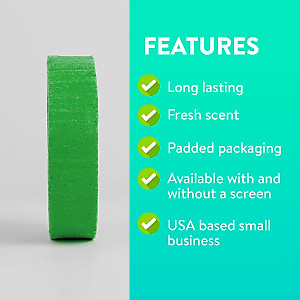 Urinal Cakes, Urinal Deodorizer, Toilet Deodorizer, Janitorial Supplies, Fresh Scented Urinal Pucks for Toilet, Bathroom, Restaurants, Offices, Schools, Hotels, (12 Units Included)