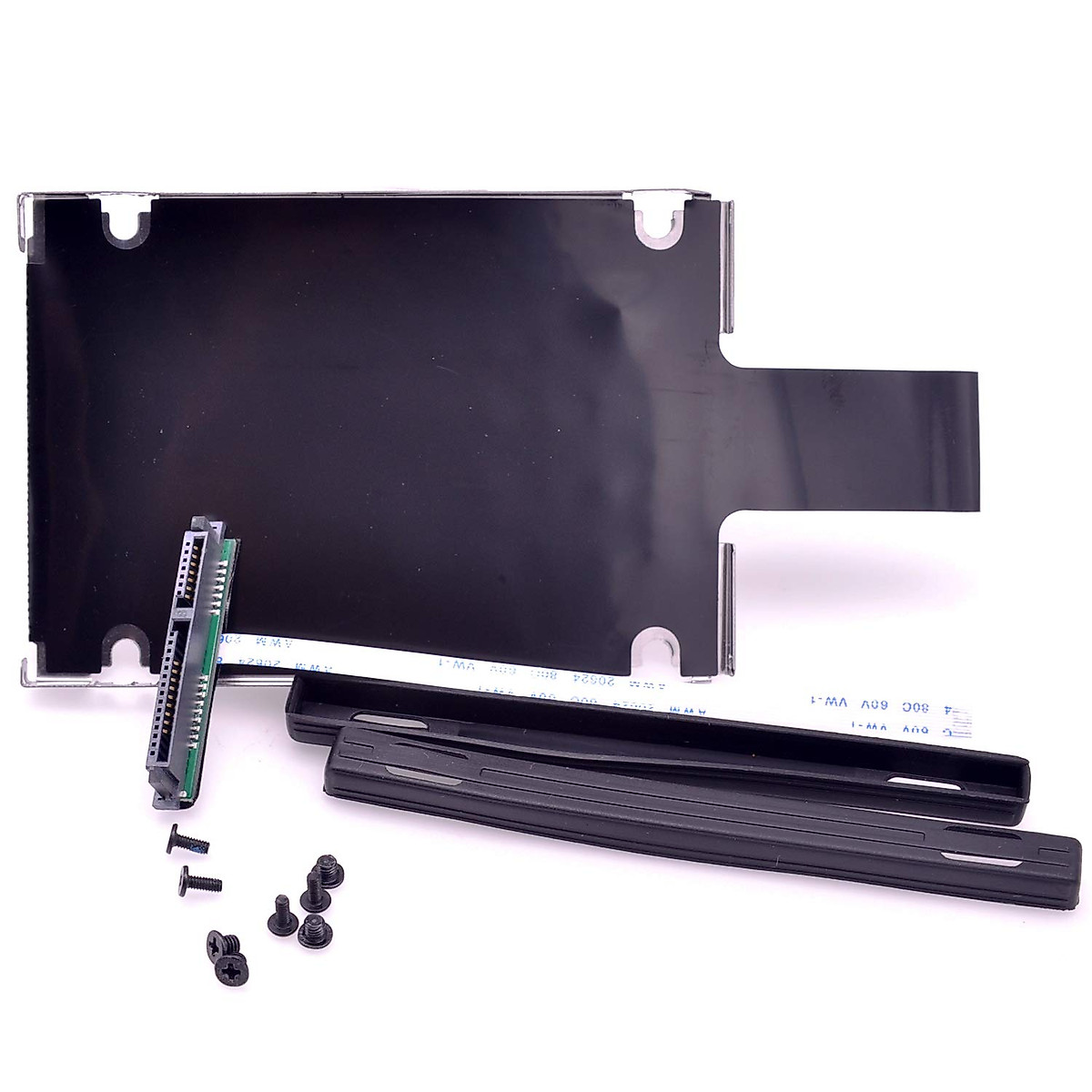 Deal4GO SSD SATA Hard Drive Cable w/HDD Caddy Bracket for HP 15s-dy 15s-du 15s-GR 15 -DW 15s-dy0005TX 15S-DU1004TX DD0G75HD011