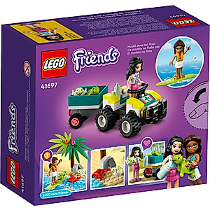 LEGO Friends Turtle Protection Vehicle 41697 Building Toy Set for Kids, Girls, and Boys Ages 6+ (90 Pieces)