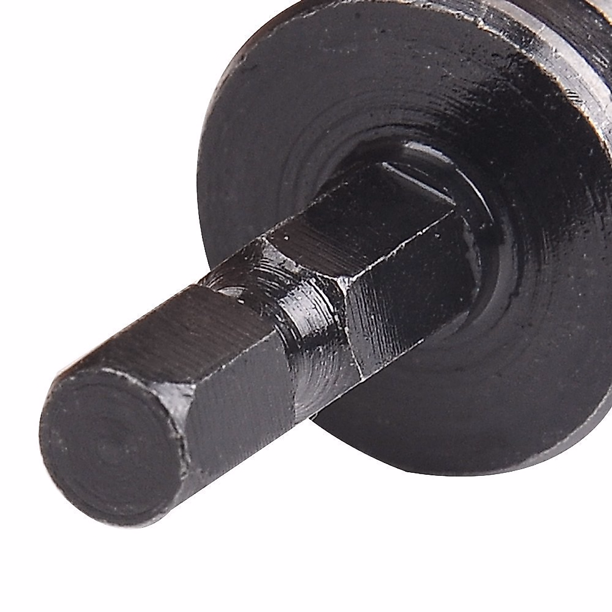 Yakamoz 3Pcs 1/4 Inch Hex Shank 5 Flute 90 Degree Chamfering Countersink Drill Bit Set | 12mm 16mm 19mm