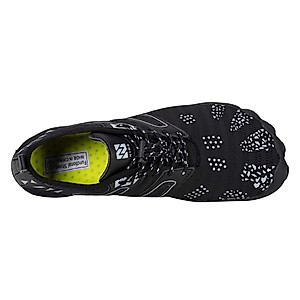 WateLves Water Shoes for Men Women Barefoot Quick-Dry Aqua Sock Outdoor Athletic Sport Shoes Kayaking Boating Hiking Surfing Walking (J-Black, 47)