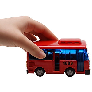 The Little Bus Tayo and freinds - Gani Metal Die Cast Bus Cars Toy Pull-Back Motor Vehicle Ride car Toys for Kids (Gani)