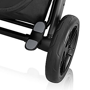 Evenflo Pivot Suite Travel System with LiteMax Infant Car Seat with Anti-Rebound Bar Devon Gray