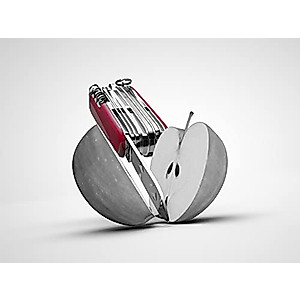 Victorinox Picknicker Swiss Army Knife, 11 Function Swiss Made Pocket Knife with Large Blade, Corkscrew and Bottle Opener - Red