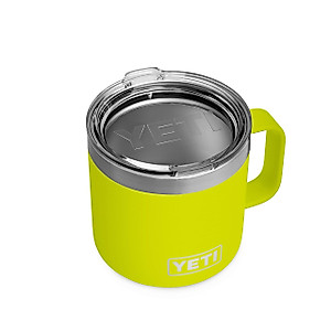 YETI Rambler 14 oz Stainless Steel Vacuum Insulated Mug with Lid, Black