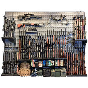 SecureIt Gun Storage Cradle: Gun Safe Display Organizer, Easy to Use Modular System with Barrel Up Security and Quick Protection