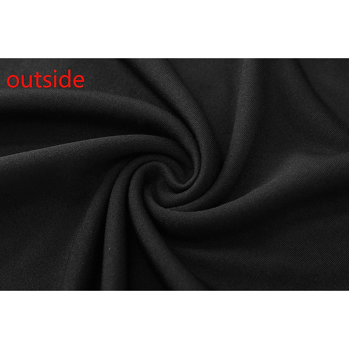 Kindcall Long Sleeve Mock Turtleneck Stretch Slim T Shirt Layer Top Black Medium