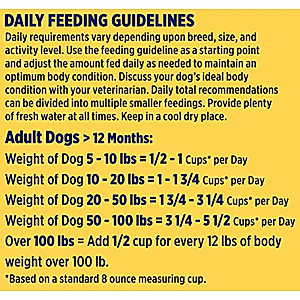 Nature’s Recipe Adult Dry Dog Food, Chicken & Rice Recipe, 4 Pound Bag