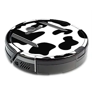 MightySkins Skin Compatible with Shark Ion Robot R85 Vacuum Minimum Coverage - Cow Print | Protective, Durable, and Unique Vinyl wrap Cover | Easy to Apply, Remove | Made in The USA