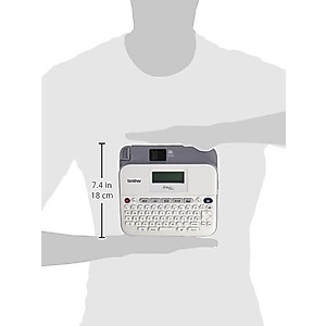 Brother Pt-d400ad Versatile, Easy-to-use Label Maker With Ac Adapter - Label, Tape - 0.14, 0.24,