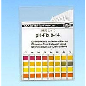 Macherey-Nagel, 92120, pH-Fix 4.5-10, Box of 100 Strips
