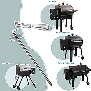 Replacement Temperature Sensor for Camp Chef Wood Pellet Grill, PT1000 RTD Replace for Part PG-24-44