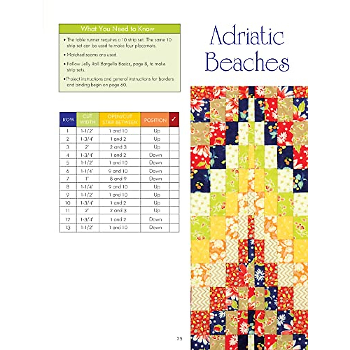 Jelly Roll Bargello Quilts (Landauer) Clear How-To Instructions for a Beginner-Friendly, Easy-to-Learn Technique to Create a Mesmerizing Optical Illusion of Graceful Movement, Waves, & Curves