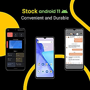 UMIDIGI Unlocked Cell Phone, Power 5 (3+64g) Android 11 Smart Phone, 6150mAh Battery+ 6.53" HD Display Smartphone with 16MP AI Triple Camera, Dual SIM Android Phone…