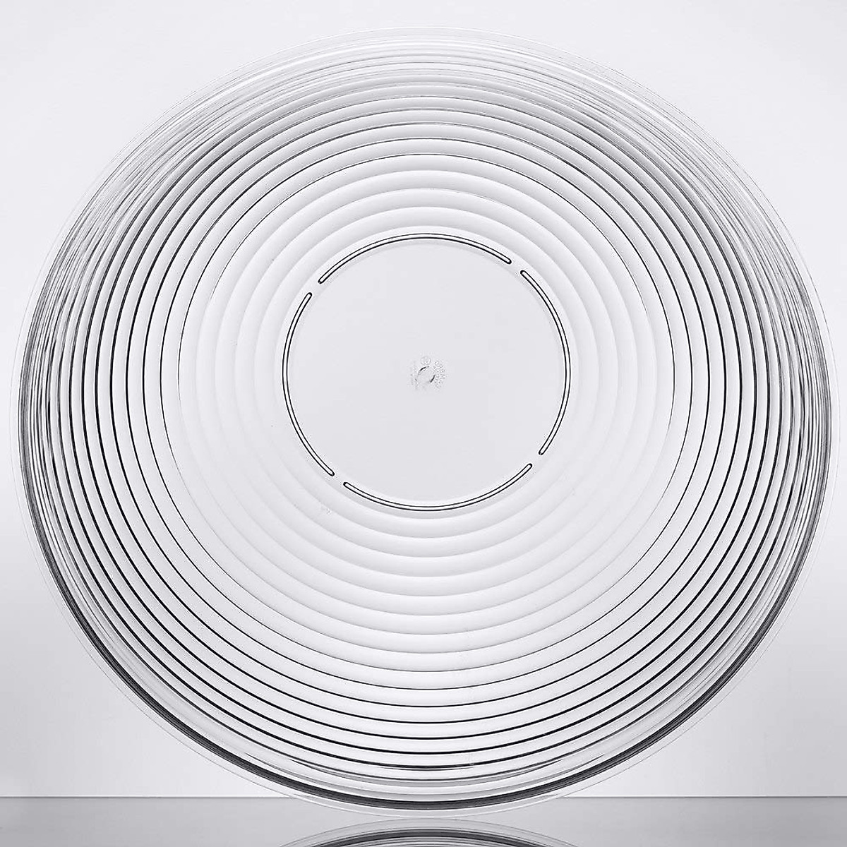 Cambro (RSB18CW135) 20 qt Round Ribbed Bowl - Camwear®, Clear