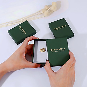 DoreenBox Black Enamel Small Hoop Earrings for Women, 18K Gold Plated Mini Huggie Earrings Hypoallergenic Cartilage Huggie Hoops Boho Jewelry Gift 12mm