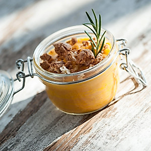 Bormioli Rocco Fido Clear Jar, 4.25 Oz. (141370M04321990)