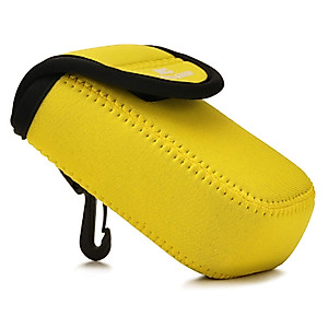 MegaGear MG1859 Ultra Light Neoprene Camera Case Compatible with Canon PowerShot SX620 HS, ELPH 180, ELPH 190 is, ELPH 360 HS, Elph 200 is, SX610 HS - Yellow
