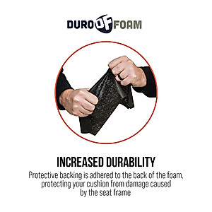 The Seat Shop Durofoam Replacement Driver/Passenger Bottom Foam Seat Cushion (Compatible with 2015-2018 Chevrolet Silverado/GMC Sierra 2500/3500 and 2014-2018 1500 Non Air Conditioned Seats)