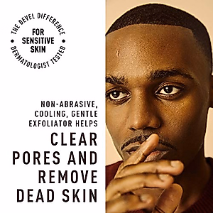 Bevel Face Wash with Tea Tree Oil, Witch Hazel and Aloe Vera to Cleanse, Hydrate and Brighten Skin, 4 Fl Oz