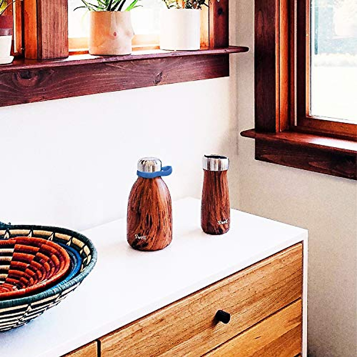 S'well Travel Mug Handle, Fits 12oz/16oz/20oz Travel Mug, Blue, One Size - Travel Mug Handle