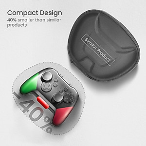 tomtoc Switch Pro Controller Case, Hard Shell Joystick Protector for Nintendo Switch OLED Pro Controller, Shock-proof, Anti-scratch, Water-resistant Switch Remote Accessory Protective Cover