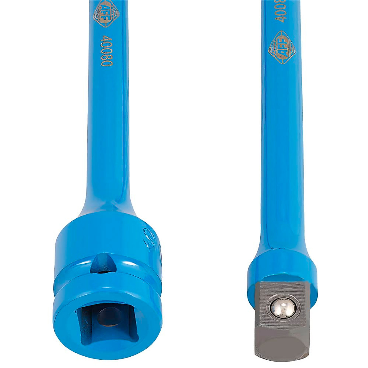 AFF Torque Limiting Extension, 1/2" Drive, 80 ft/lb, Spring Steel, Blue, 40080