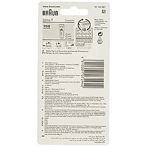 Braun 70s Series 7 Pulsonic - 9000 Series Shaver Cassette - Replacement Pack