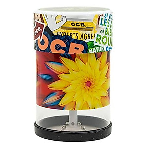 Wakit Electric Herb Grinder - Single Press Grind - Easy to Use, Fast and Custom Grind Consistency - LED Lighted Grinding Chamber