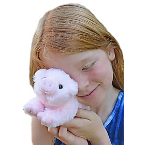 Mother & Baby Stuffed Pig Plush Toy Set | Super Soft Pig Stuffed Animal | Cute Plushies for Kids’ Bedroom | 17" Stuffed Animals for Girls & Boys | Farm Animal Toys by Exceptional Home