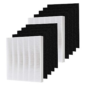115115 Filter A Compatible with Winix c535 replacement filter,5300-2 WAC5300 WAC5500 WAC6300 5000b P300,2 True HEPA + 8 Carbon Filters