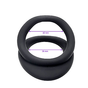 Silicone O-Ring- Cock Rings for Men Sex Games Rubber Cock Ring Penis Rings Sex Toys for Couples Soft Silicone Couples Penis Rings for Men Sunglasses HNSJS-12
