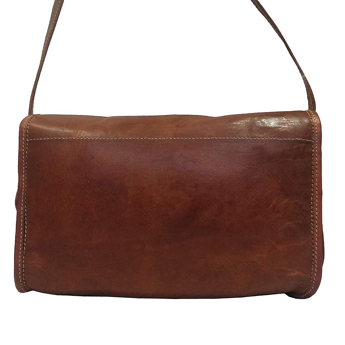 Madosh, Men's Genuine Leather Duffle Camera Bag Shoulder Crossbody Gym Sports Handmade Bag