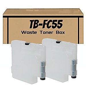 BAQU TB-FC55 Waste Toner Container Compatible for Toshiba TB-FC55 with TB-FC55C 6516 5506 5508A 6508 7508 8508A Printers 2-Pack