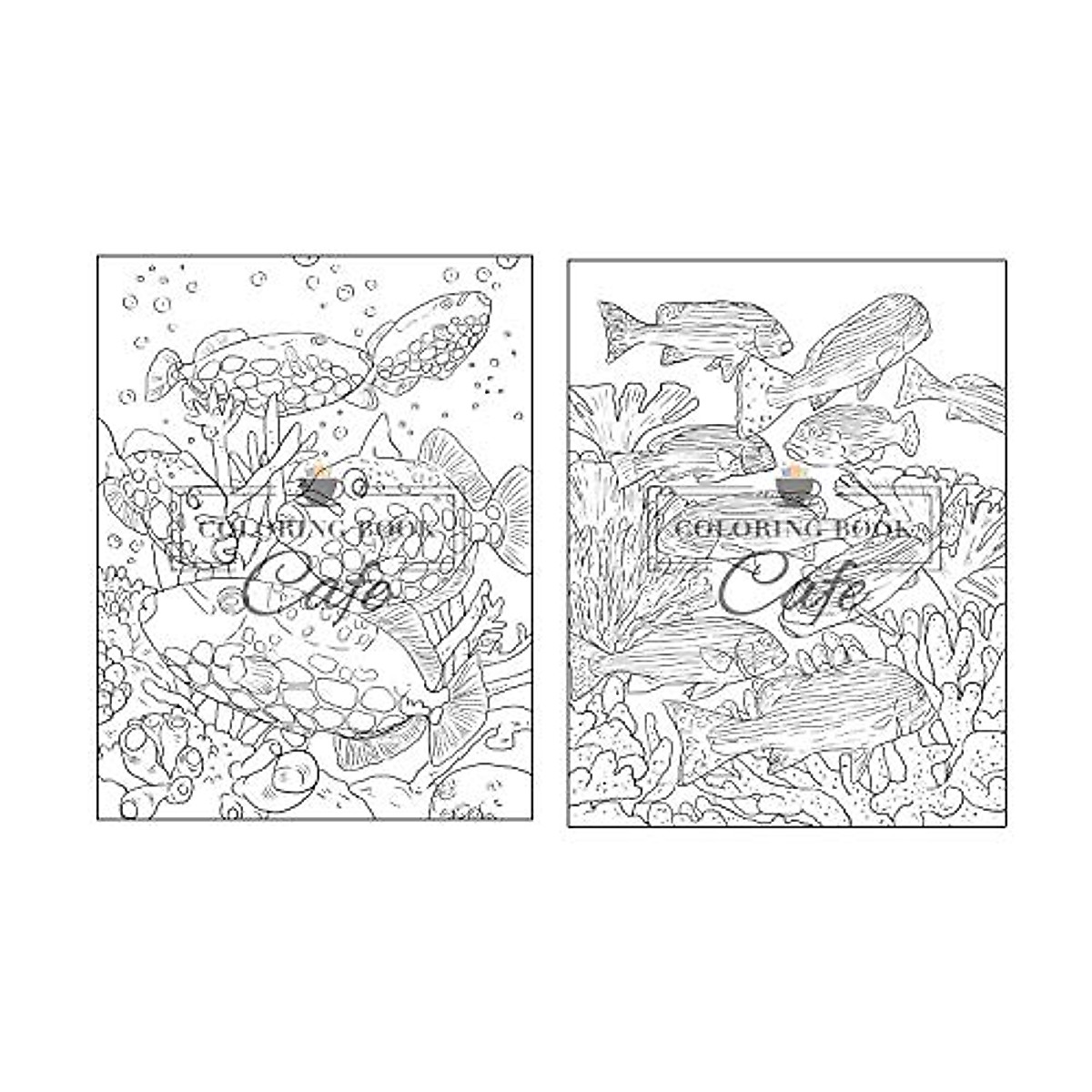 100 Wildlife Scenes: An Adult Coloring Book Featuring 100 Most Beautiful Wildlife Scenes with Animals, Birds and Flowers from Oceans, Jungles, Forests and Savannas