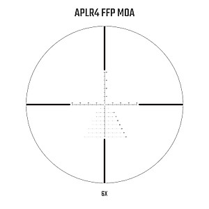Athlon Optics Athlon Midas TAC 6-24x50 APLR4 FFP MOA Reticle Scope Black