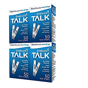 Omnis Health Embrace Blood Glucose Test Strips 200ct