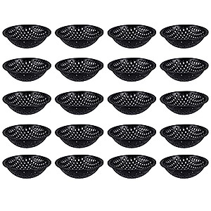 20pcs flower pot gaskets Flower Pot Hole Mesh Pad Round Bowl Shape Bonsai Pot Bottom Grid Mat Mesh Plant Pot Garden Drainage Mesh Hole Screens Size flower pot hole mesh mat M flowerpot bottom mat