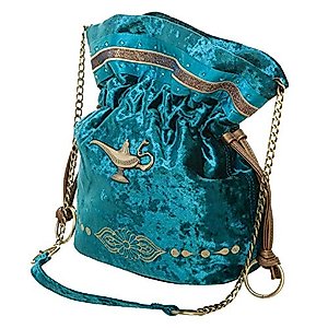 Disney Aladdin Jasmine Inspired Drawstring Handbag Tote Purse