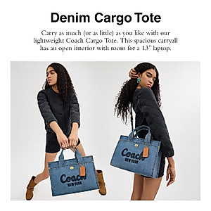 Coach Cargo Tote, Indigo