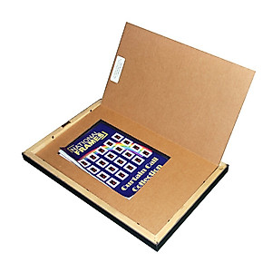 National Frames Broadway Playbill Ticket Frame (Program - Ticket, Satin Black- Gray Mat)