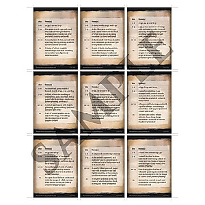 Nord Games NRG1025 Accessories.