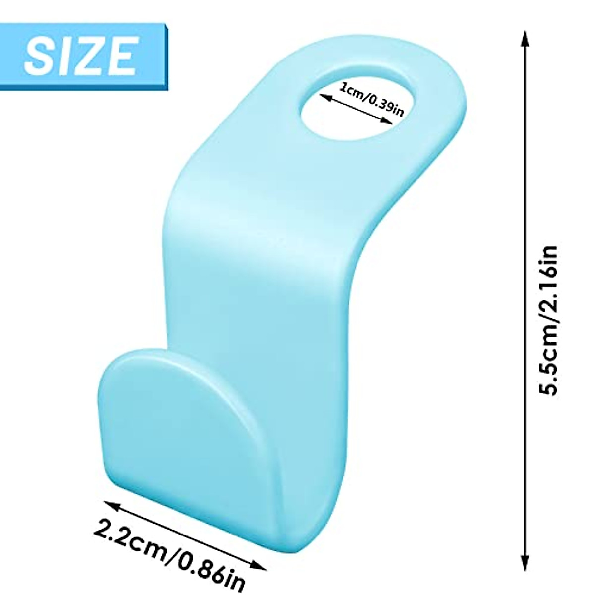 TCIOD 60pcs Hanger Connector Hooks, Space-Saving Cascading Clothes Hook Hanger Plastic Hooks Hanger Hook for Thanksgiving Christmas Decoration