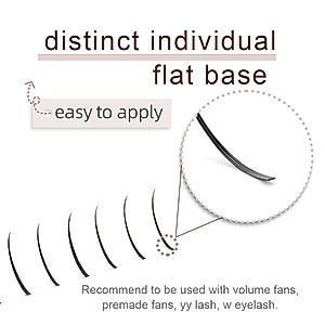 NAGARAKU Spikes Eyelash Extensions Wispy Lash 0.07mm D curl 8-15mm Mix Tray Premade Fan Matte Black Individual Ellipse Supplies Spikes Fans