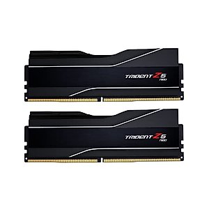 G.SKILL Trident Z5 Neo Series (AMD Expo) DDR5 RAM 64GB (2x32GB) 6000MT/s CL32-38-38-96 1.40V Desktop Computer Memory UDIMM - Matte Black (F5-6000J3238G32GX2-TZ5N)