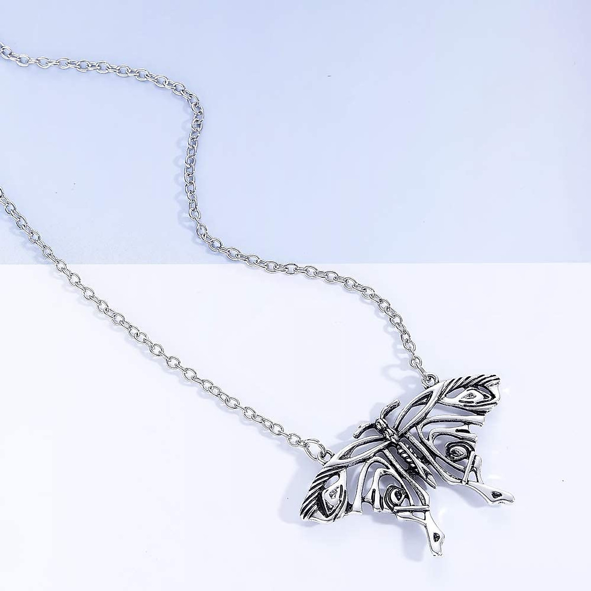 Blingsoul Butterfly Necklaces for Women - Adorable Filigree Wings Mama Mia Butterfly Necklace | Unique Mamamea – Butterfly Pendant [J100034]