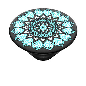 PopSockets Phone Grip with Expanding Kickstand, Mandala PopGrip - Peace Mandala Sky