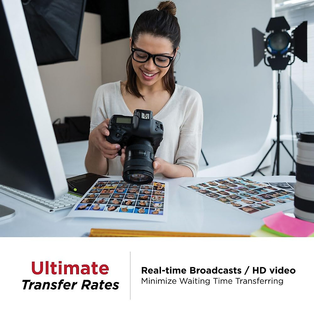 [Gigastone] 128GB 2-Pack SD Card UHS-I U1 Class 10 SDXC Memory Card High Speed Full HD Video Canon Nikon Sony Panasonic Digital Camera, Full Size SD Card