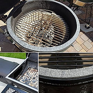 High Temp Gasket Replacement,High Heat BBQ Gasket Tape Self Stick Felt 14.7ft Long, 7/8" Wide, 1/8" Thick