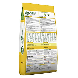 Scotts Weed Control for Lawns, Weed Killer, Kills Over 200 Weed Types Including Dandelion and Clover, 5,000 sq. ft., 14 lbs.